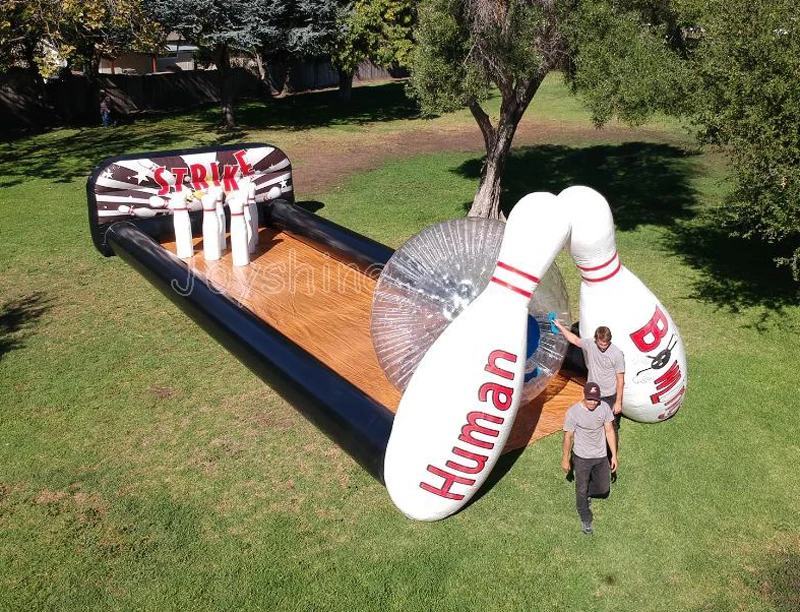 Bubble Bowling - Portable Bowling Lanes for Outdoor Fun
