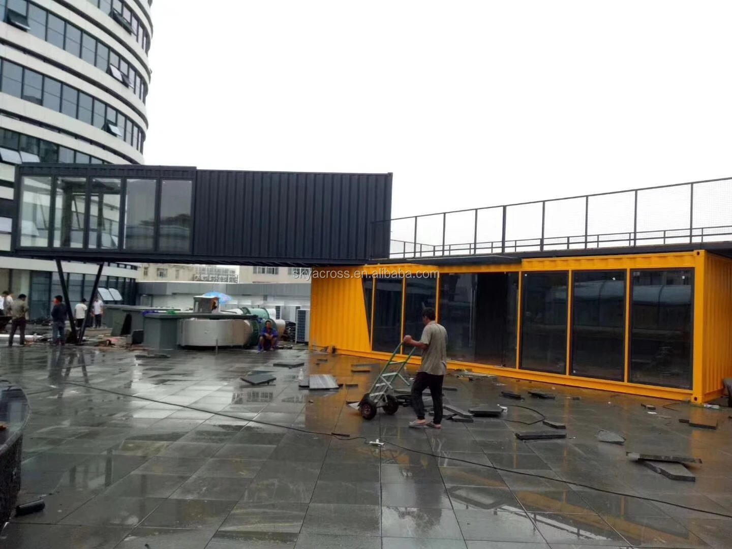 Modern Prefab Modular Mobile Shipping Container Coffee Shop