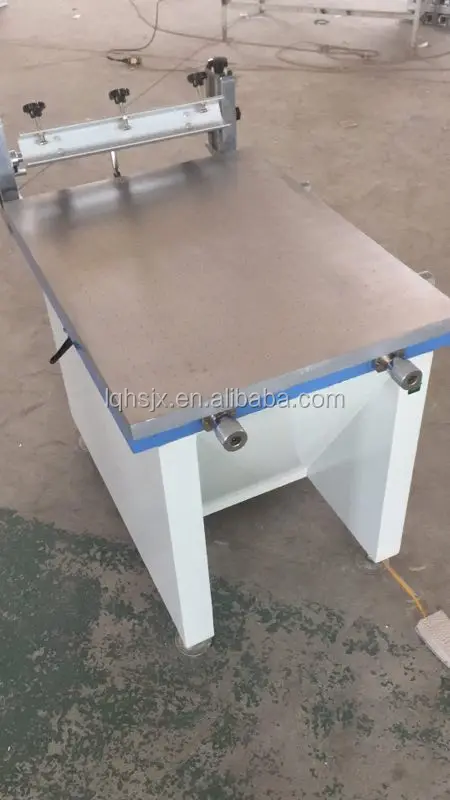 Manual Precision Screen Printing Press With Vacuum Table - Buy Vacuum ...