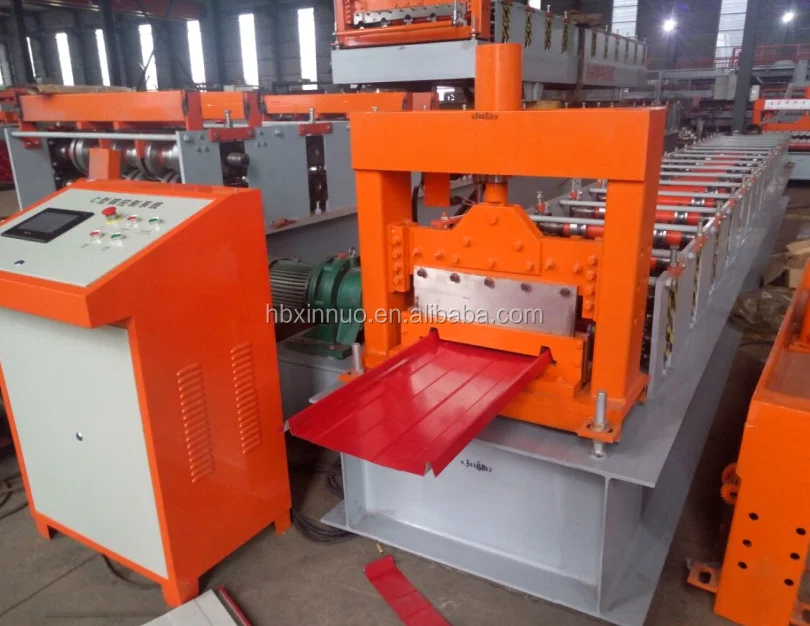 333 Type Metal Siding Forming Machine Of Standing Seam Roof Rolling ...