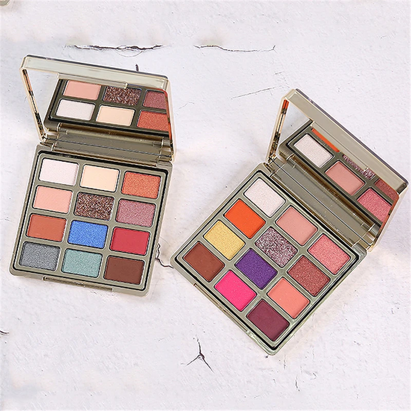 12 Colors Matte Eyeshadow Palette Neutral Matte Eyeshadow Customize ...