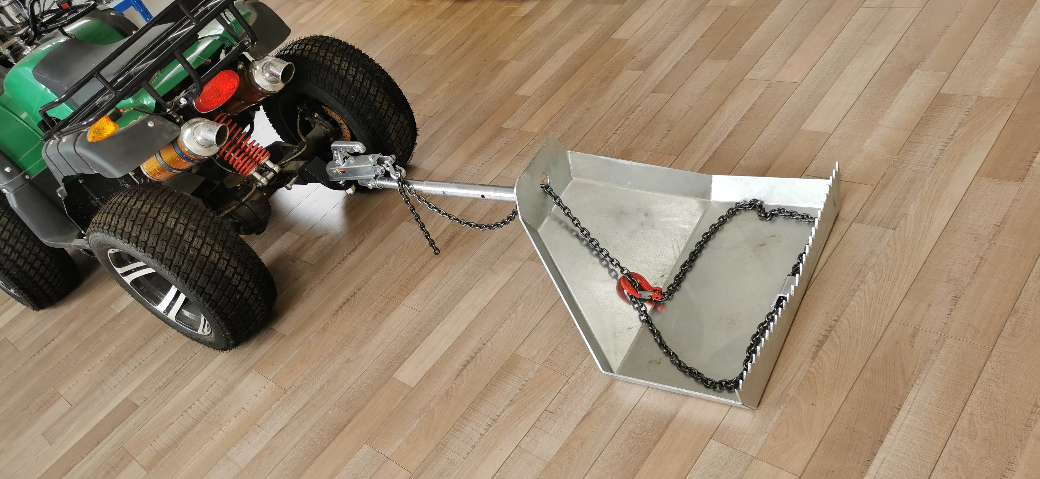 Atv Log Hauler - Durable Timber Trailer for Easy Transport