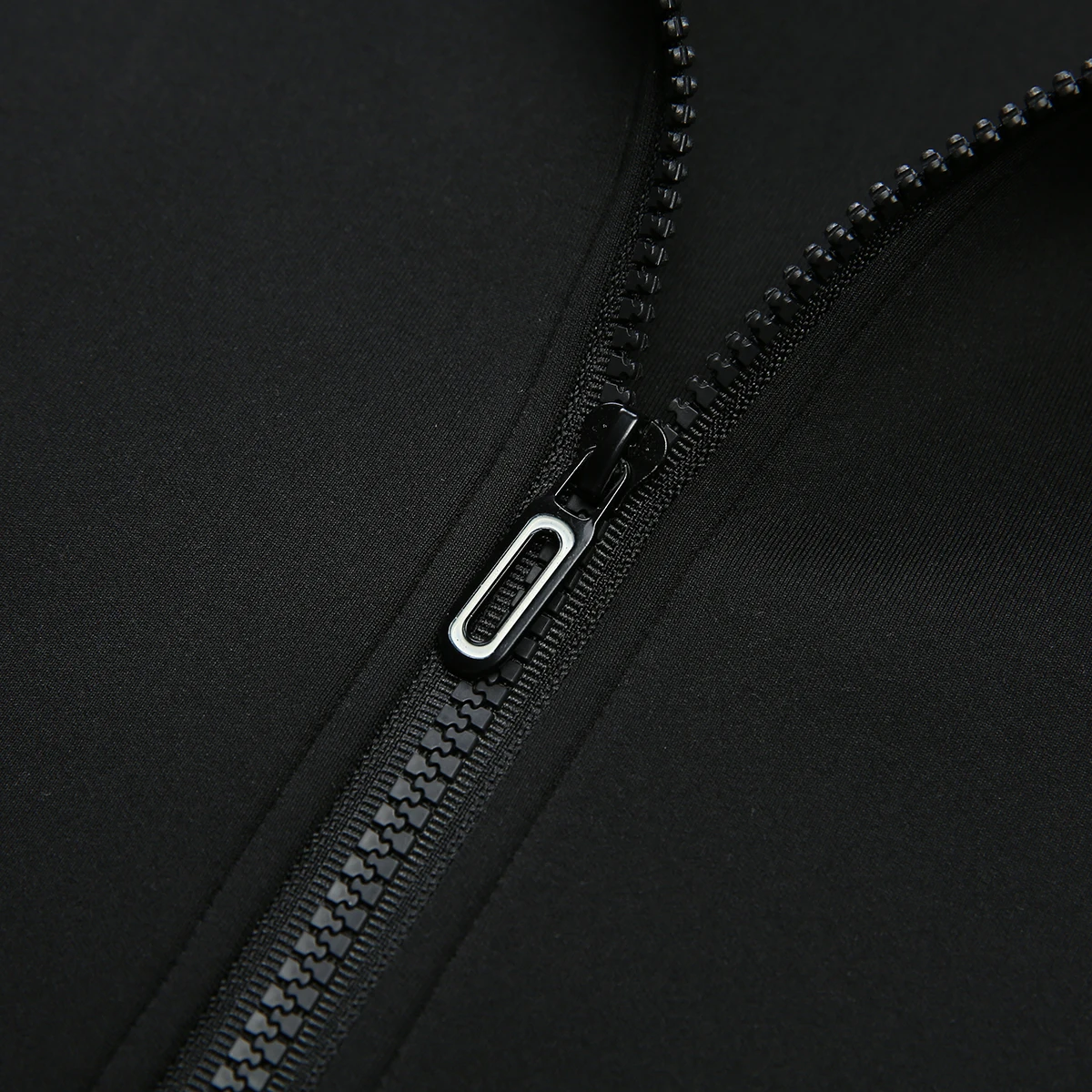 Black Zipper Stand Collar Tracksuit Blank Men Sports Wear Tracksuit ...