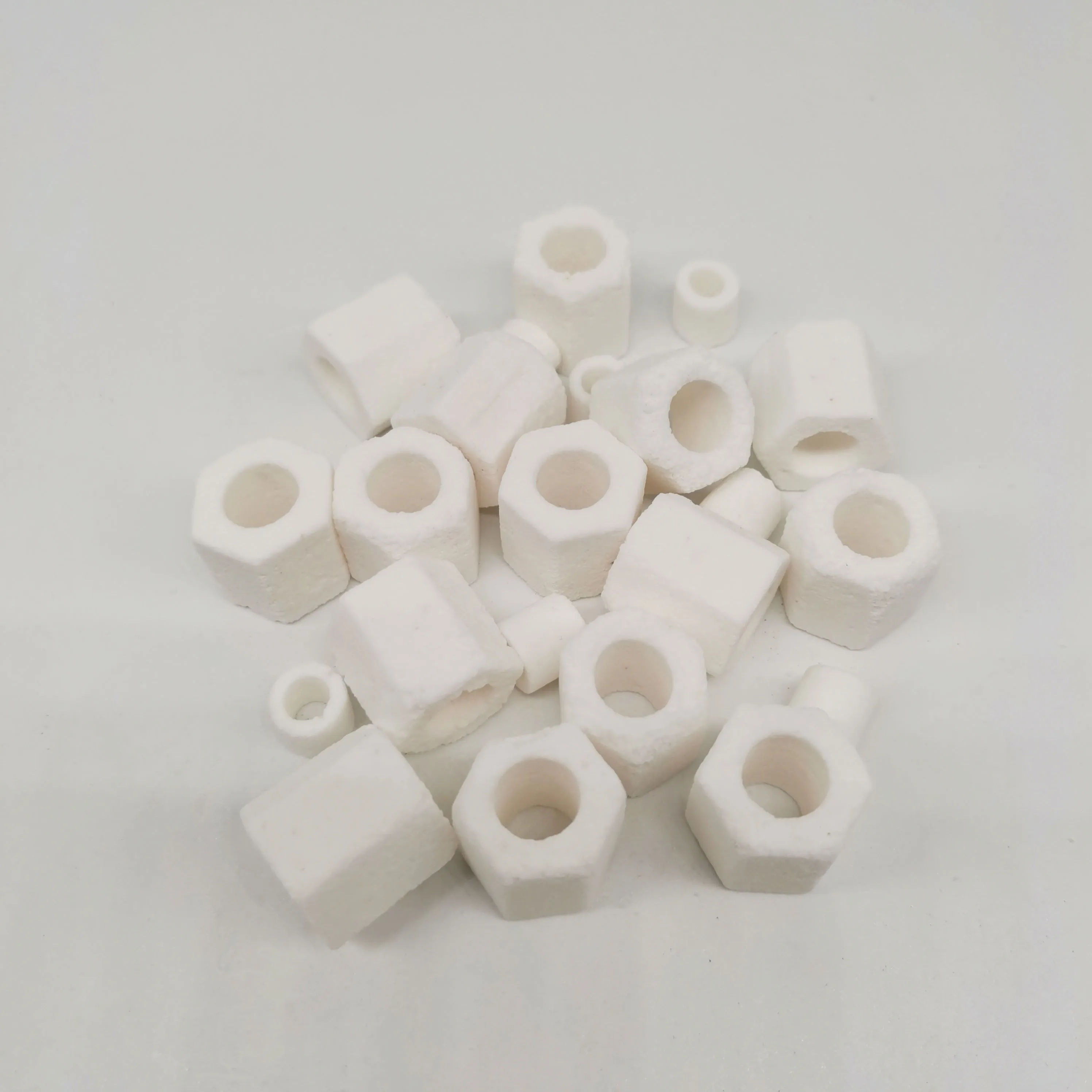 Aquarium Bio Filter Materials Hexagonal Quartz Filtering Rings Suitable ...