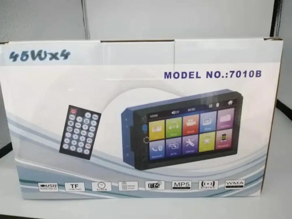 7018b Model 2 Din 7 Inch Touch Screen Car Mp5 Radio Player With Good ...