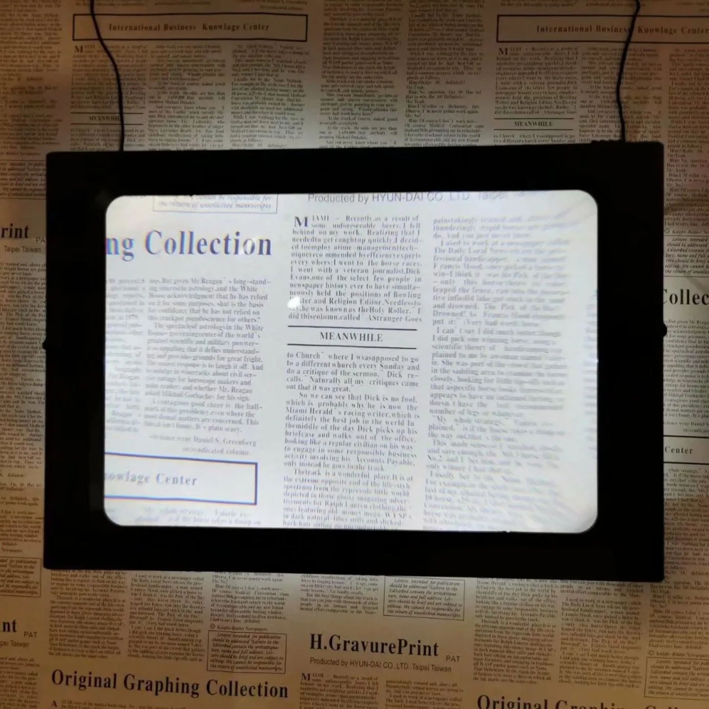 2020 A4 Full Page Magnifier 5X Hands Free Sheet 3X Magnifying Lens