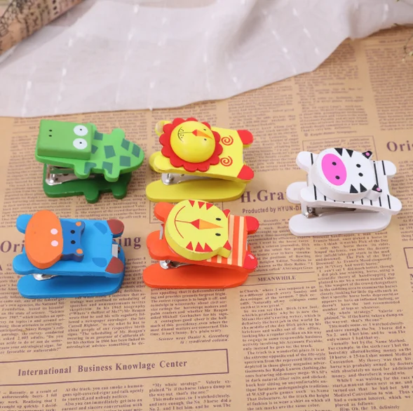Wooden Animal Shaped Fancy Stapler - Buy Stapler,Stapleless Stapler ...
