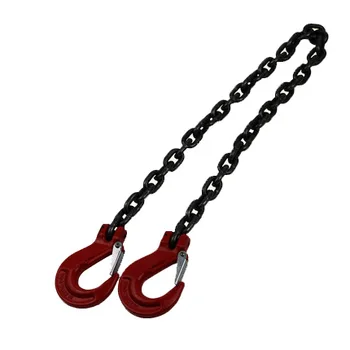 Two Hooks G80 Double Leg Lifting Sling Chain - Buy Sling Chain,Lifting ...