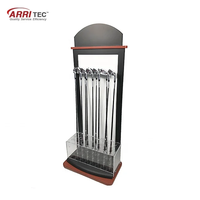 Golf Shaft Rack - Display Stand for Golf Clubs & Accessories