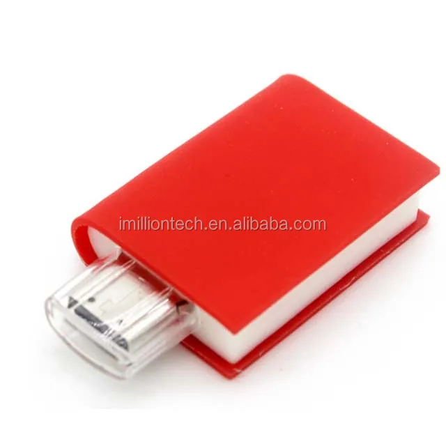 New Design Full Capacity Usb 2.0 Book Shape Flash Drive Promotional ...