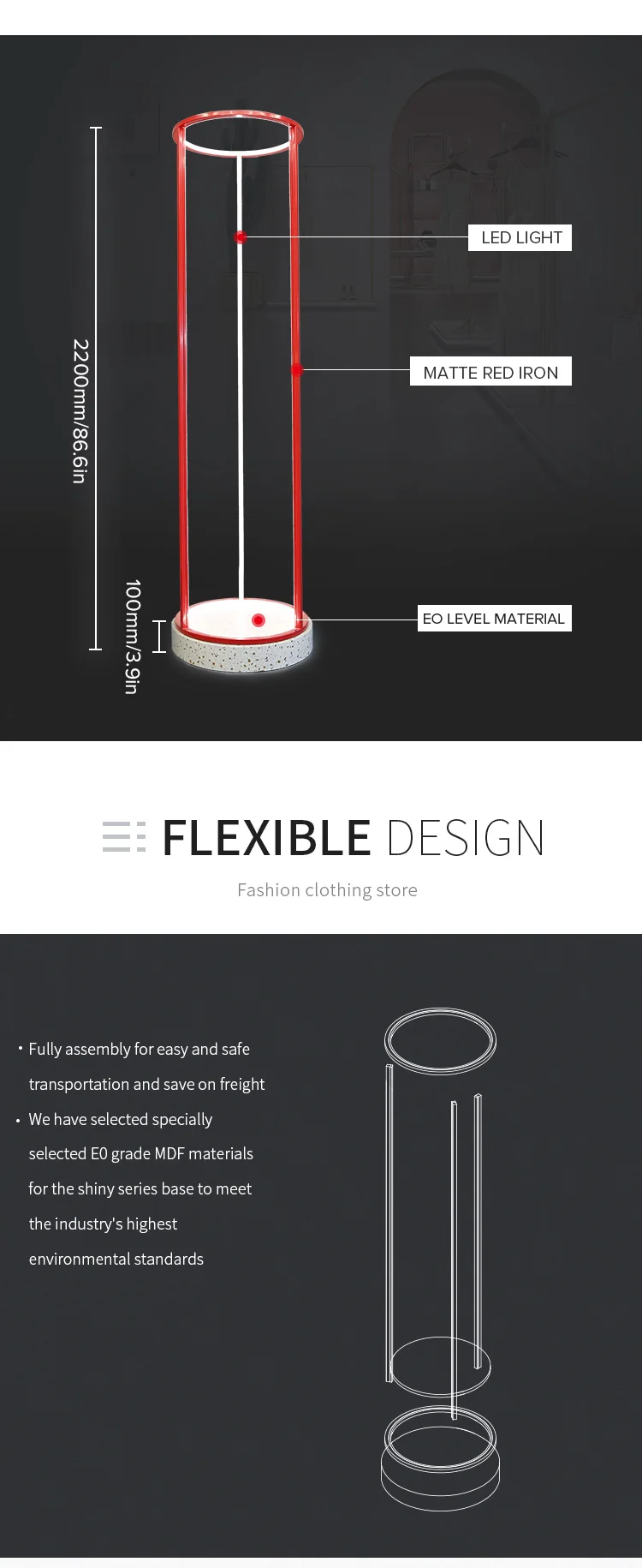 Store Clothing Display Racks Stands Ideas In Display Rack Metal ...