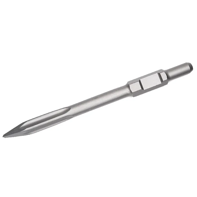 Air Hammer Chisel Bits - Durable Steel Demolition Tools