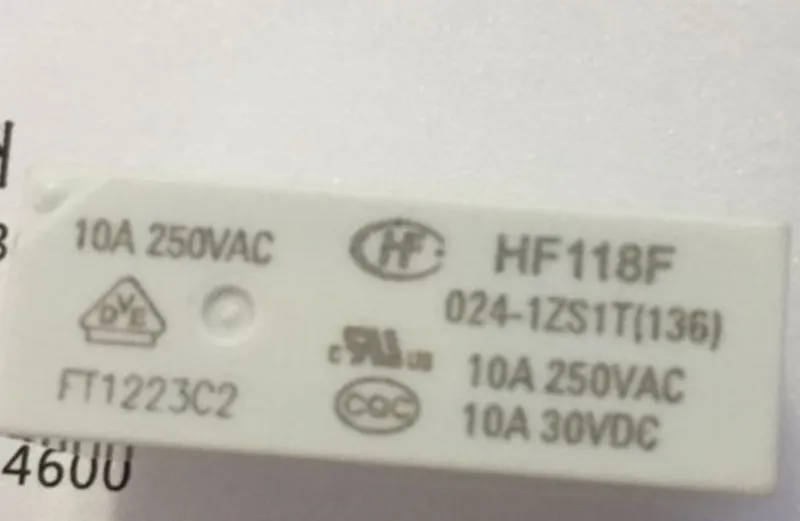 Original Hongfa Relay HF118F - Reliable Switching Solutions