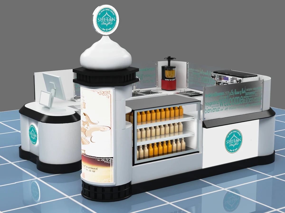 Innovative Kiosk Concept Designs - Customize Your Food Kiosk