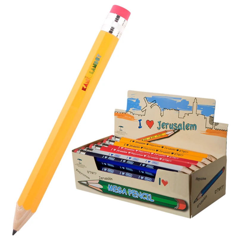 Pensil Raksasa Warna Jumbo,Pensil Jumbo,Kayu Pensil Bulat Besar - Buy ...