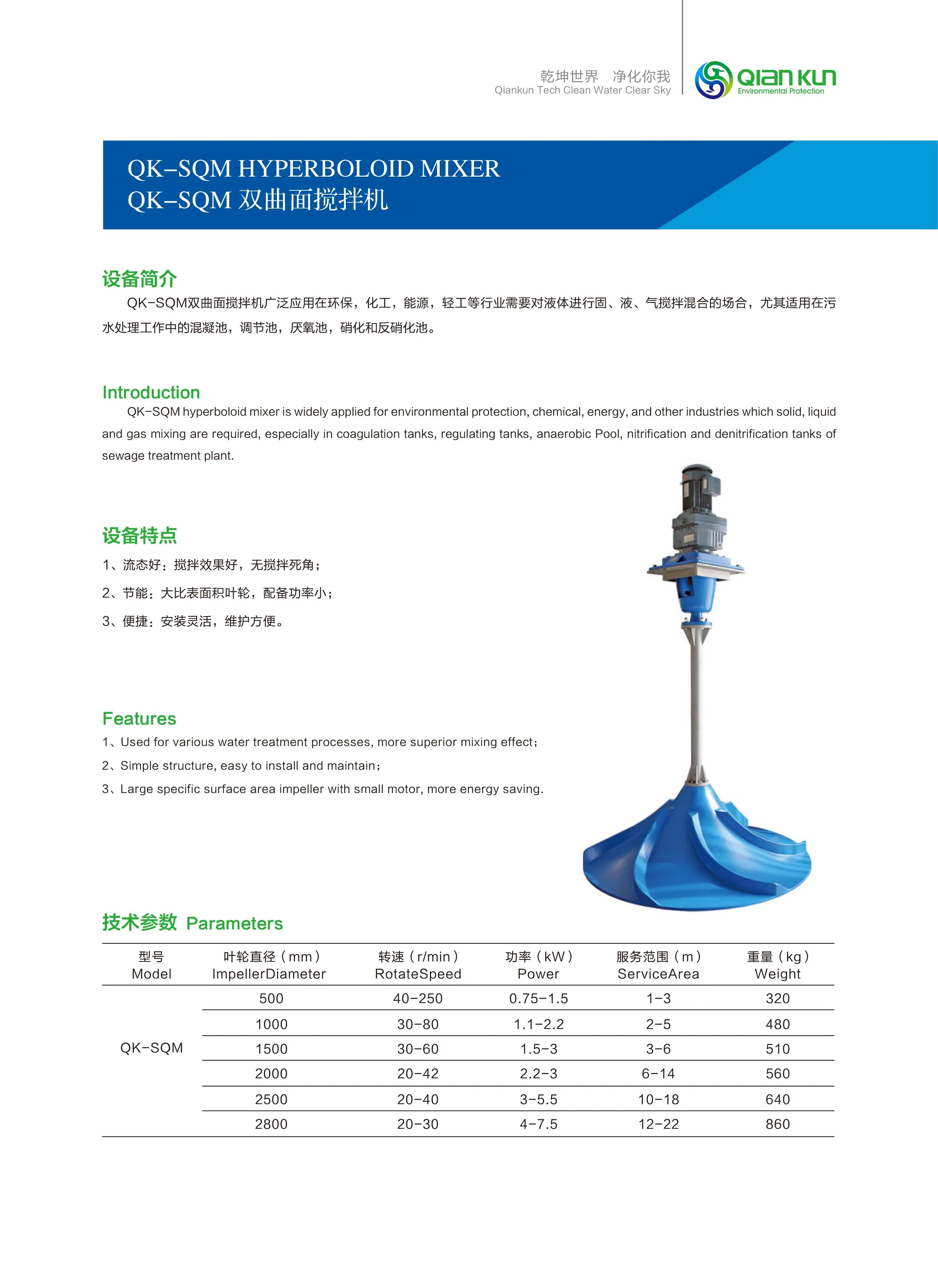 Hyperboloid Mixer Hypercage Agitator Double Speed Wave Maker Aerator ...