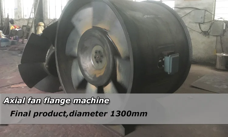 Axial Centrifugal Fan Flange Spinning Forming Machine