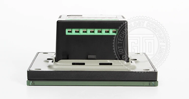 6 Button 12V DC RS485 Modbus Protocol Smart Hotel Light Touch Switch