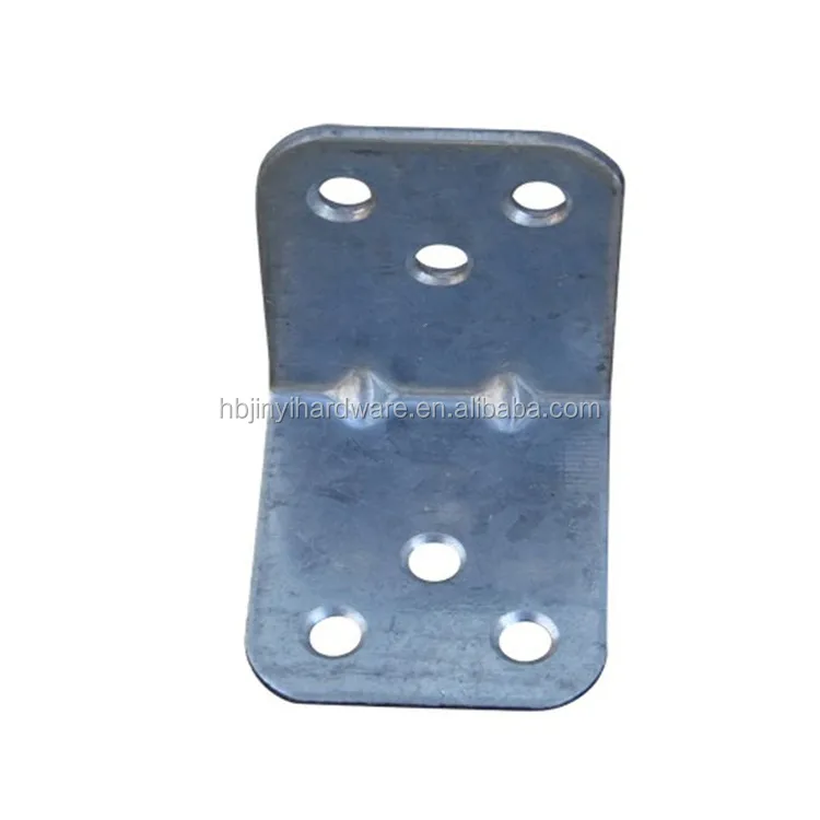Galvanized L-Shaped Metal Angle Steel Bracket - ANSI Standard
