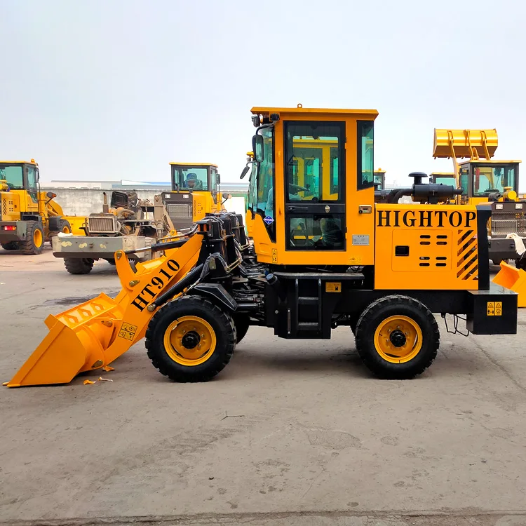 1 Ton Mini Payloader Wheel Loader for Sale - Low Fuel Consumption