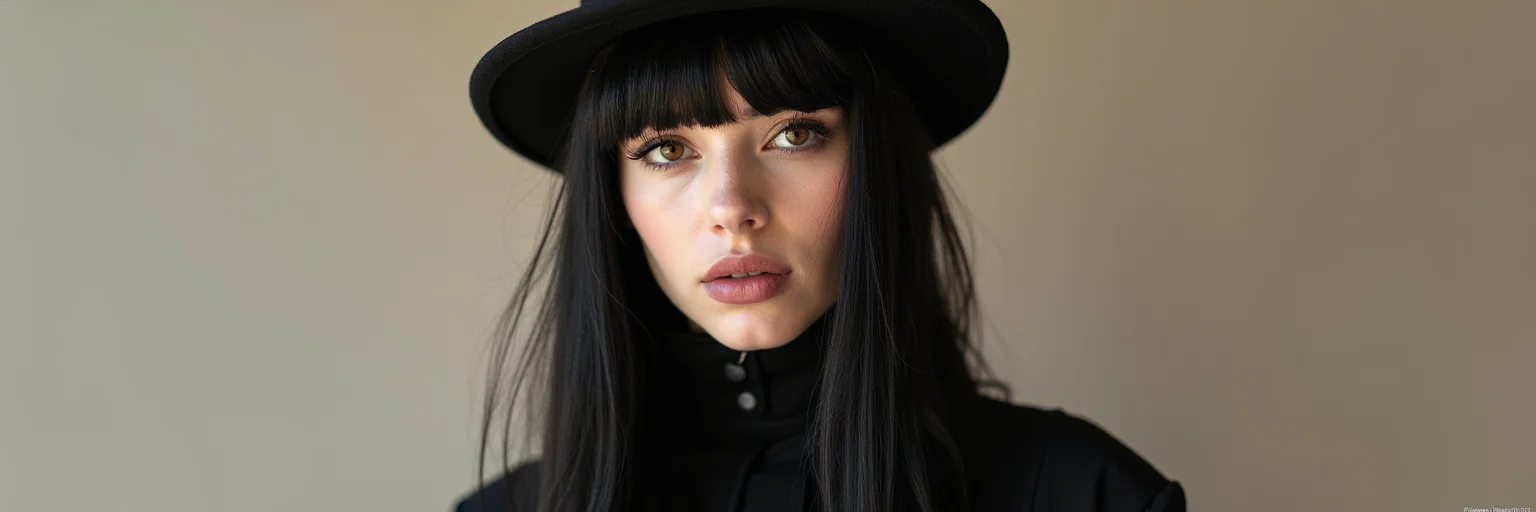Edgy And Enchanting: Bangs Goth Style Takes Over 2025 Fashion Trends