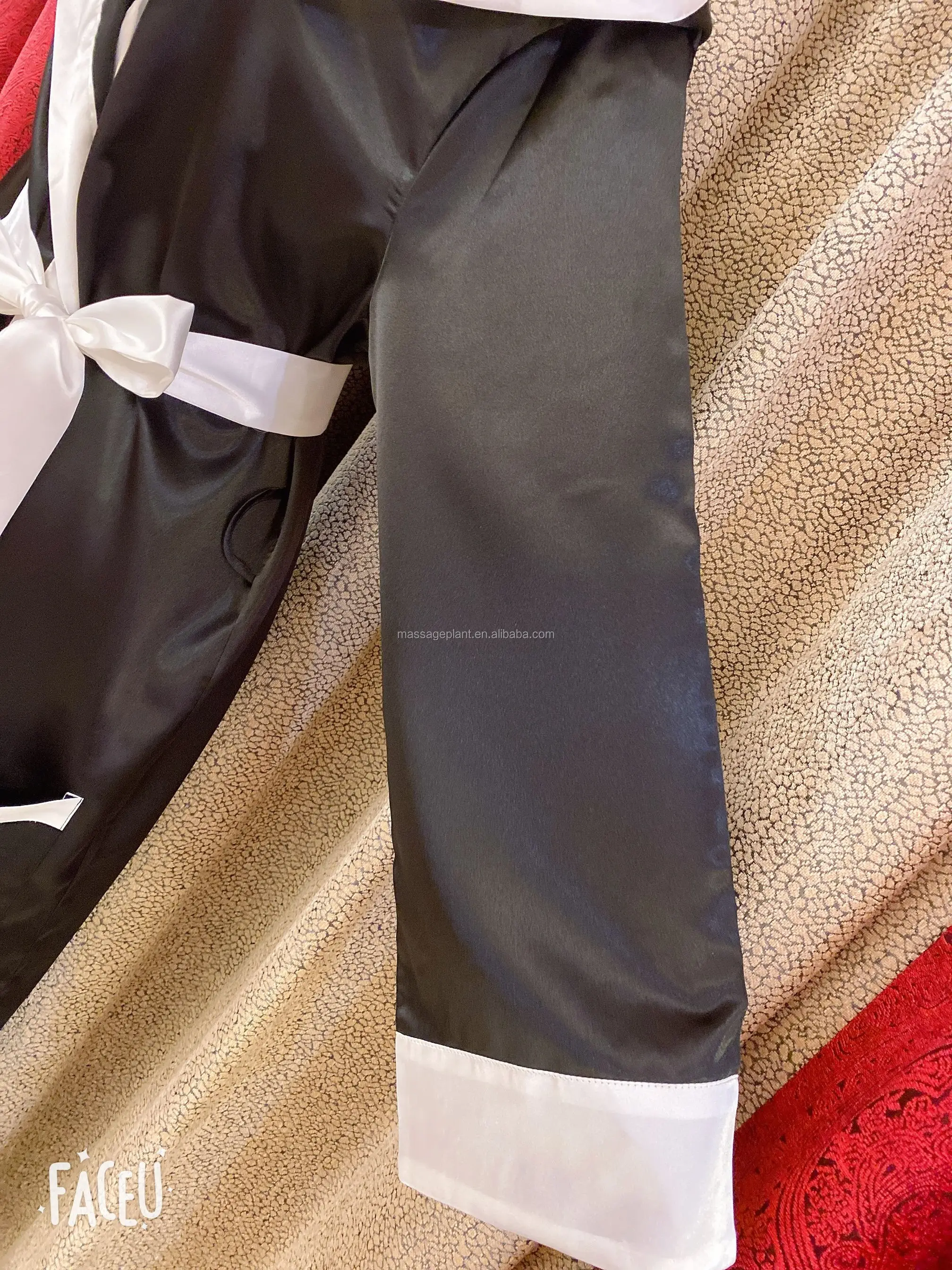Custom Satin Boxing Robe With Hood - Buy Boxing Robe,Custom Boxing Robe ...