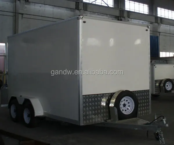 Enclosed Cargo Trailer with Rear Ramp Door - Durable & Versatile