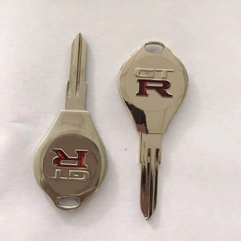 Gtr Car Key Mechanical Key Red Logo Gtr Edition Backup Key For Gtr S32 ...