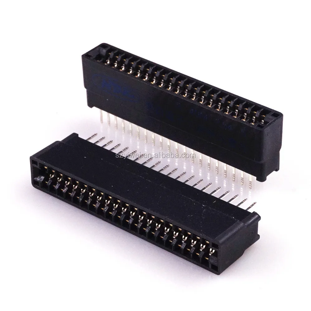 Card Edge Connector Slot 2.54 Mm Pitch 40 Pin RTLECS NDK