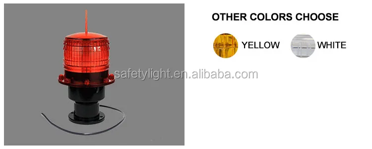 High Intensity LED Aircraft Beacon - Aviation Obstruction Light