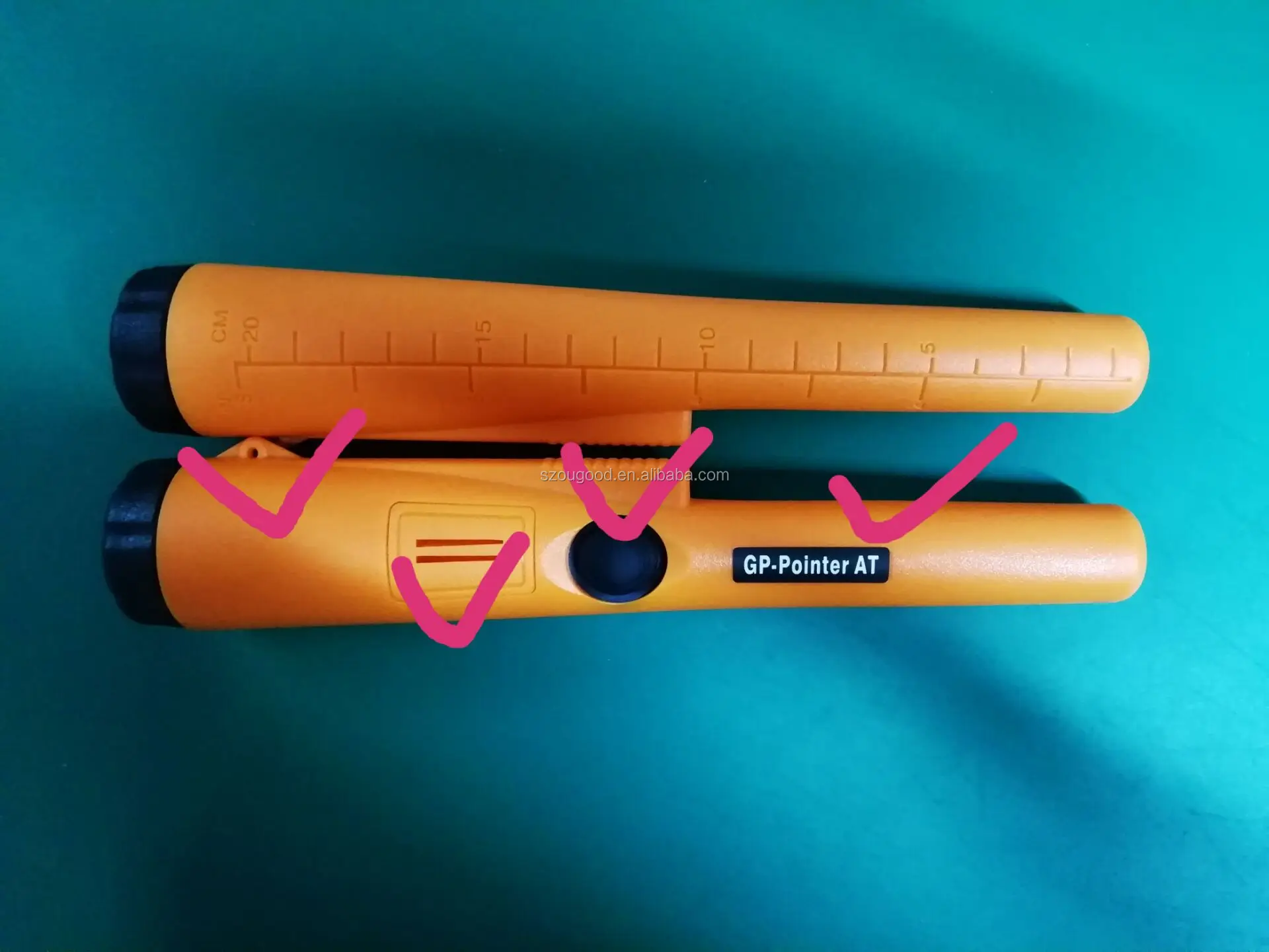 Fully Waterproof All Terrain GP Pointer AT Treasure Hunting