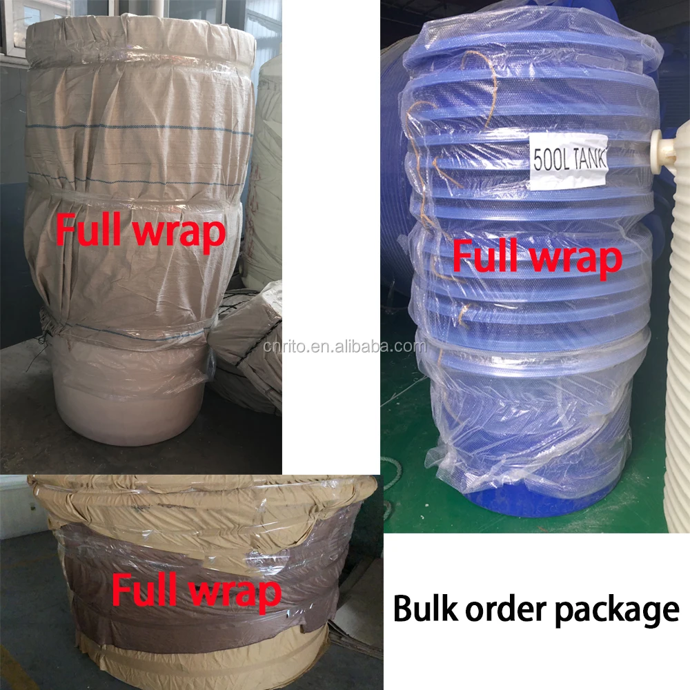 1000 Liter Plastic Fish Farm Tank - Sustainable Aquatics