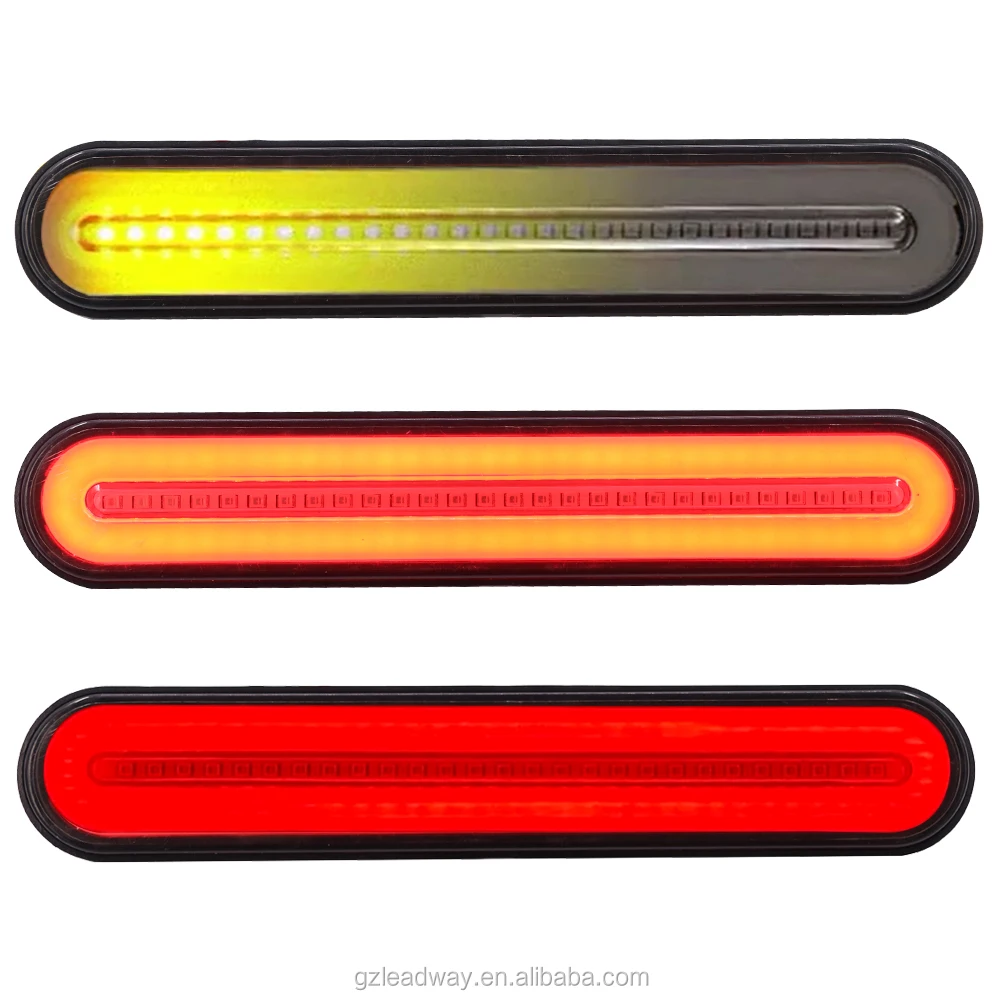 Dynamic 24v Universal Combination Led Truck Tail Light Box Trailer Stop ...