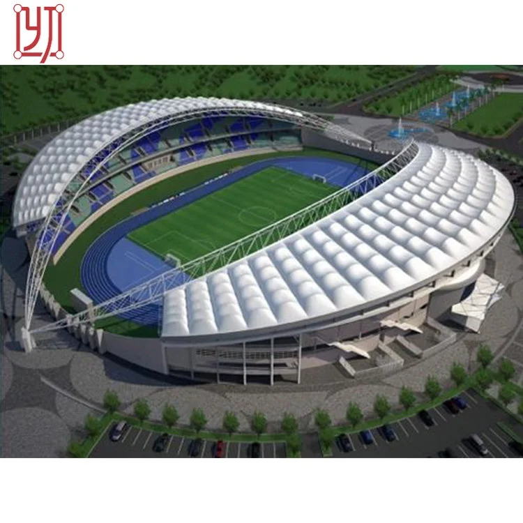 Durable PVDF/PTFE/ETFE Stadium Shade Tents - Yijin Membrane Structures