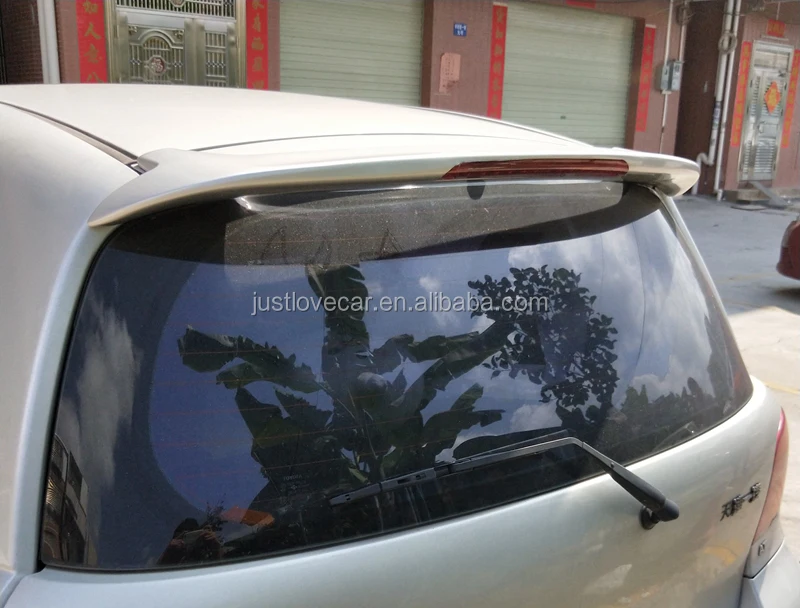 ABS Roof Spoilers for Toyota Vitz 2004-2011 - Stylish & Durable
