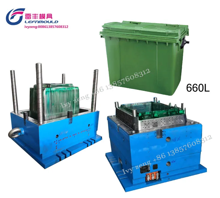 660litre Wheelie Bin Mould - Durable Plastic Injection