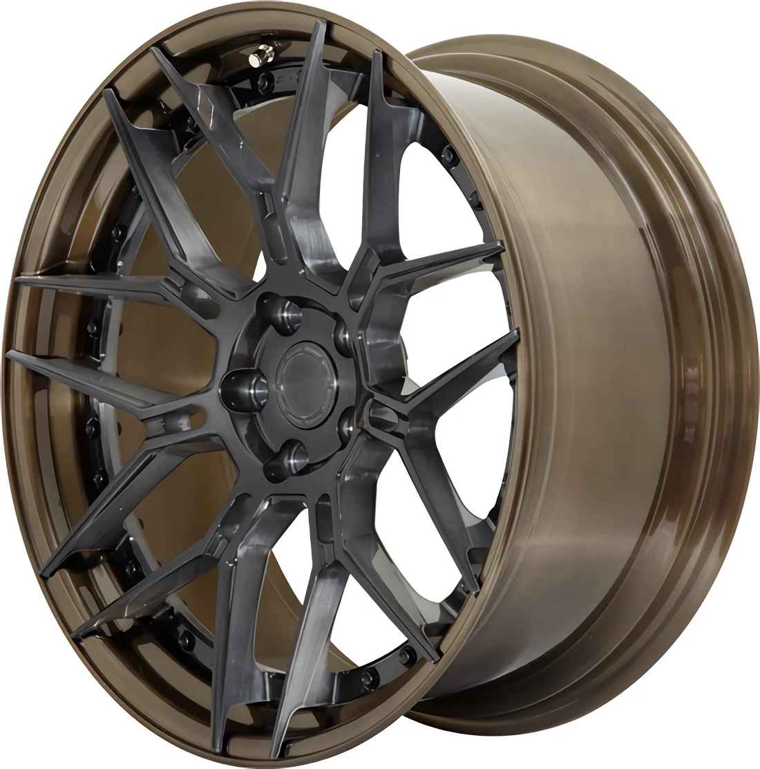 Customize Deep Dish Lip Concave 2piece Forged Wheels