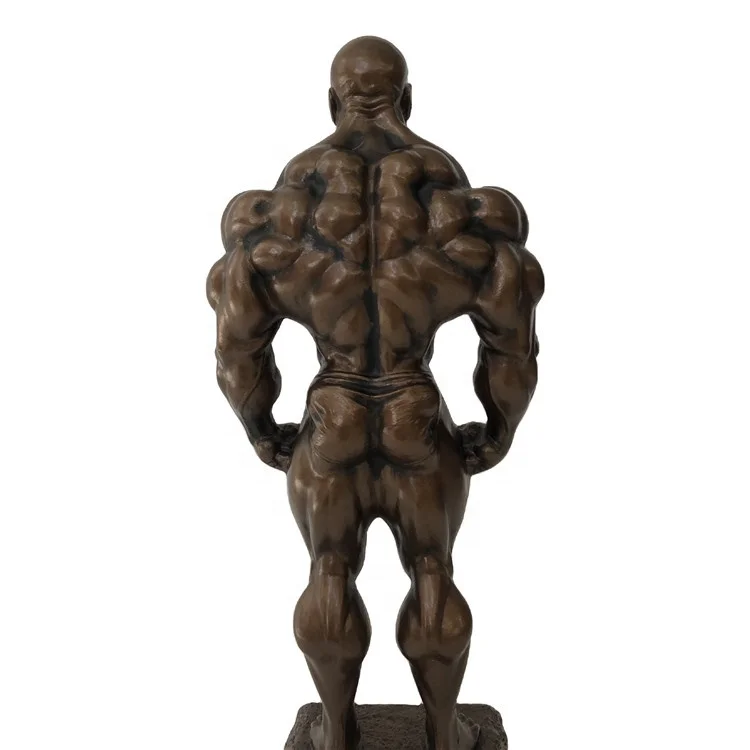 Figurines Muscle Man Sculptures Bodybuilding Trophy - Buy Man ...