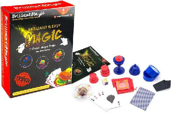 Classic Magic Tricks Kit For Kids Easy Magic Box For Children Including ...