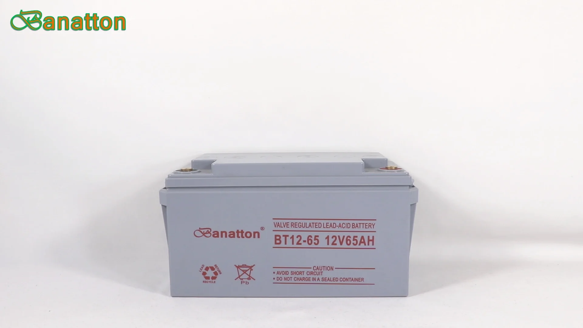 Deep Cycle Sealed Lead Acid 12v 65ah Battery Agm 12v65ah Battery - Buy ...