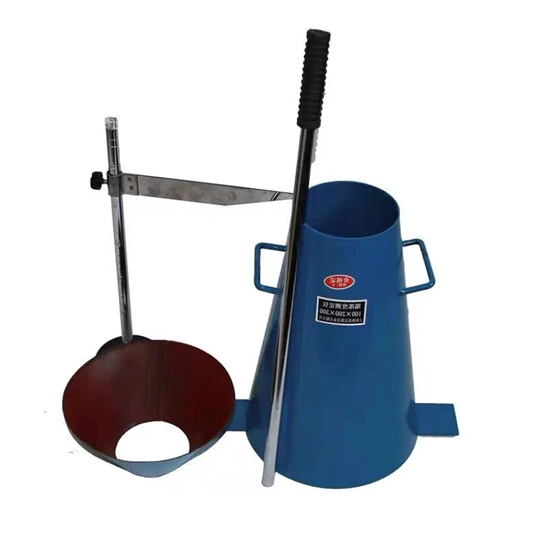 Concrete Slump Cone Set For Fresh Concrete Testing - Buy Abrams Slump ...