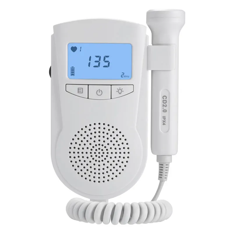 510k Baby Heartbeat Monitor Pregnancy Portable Fetal Doppler - Buy 510k ...
