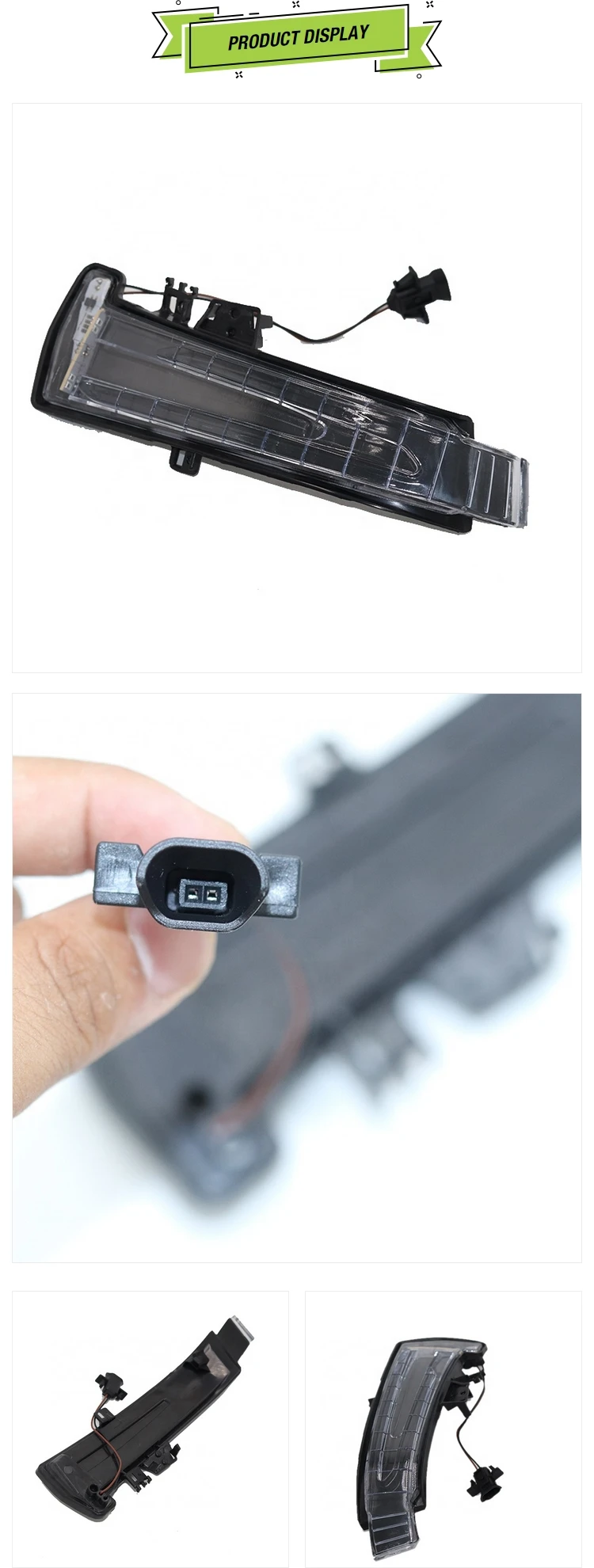 Mercedes LED Mirror Door Indicator Lights - Reliable Turn Signals