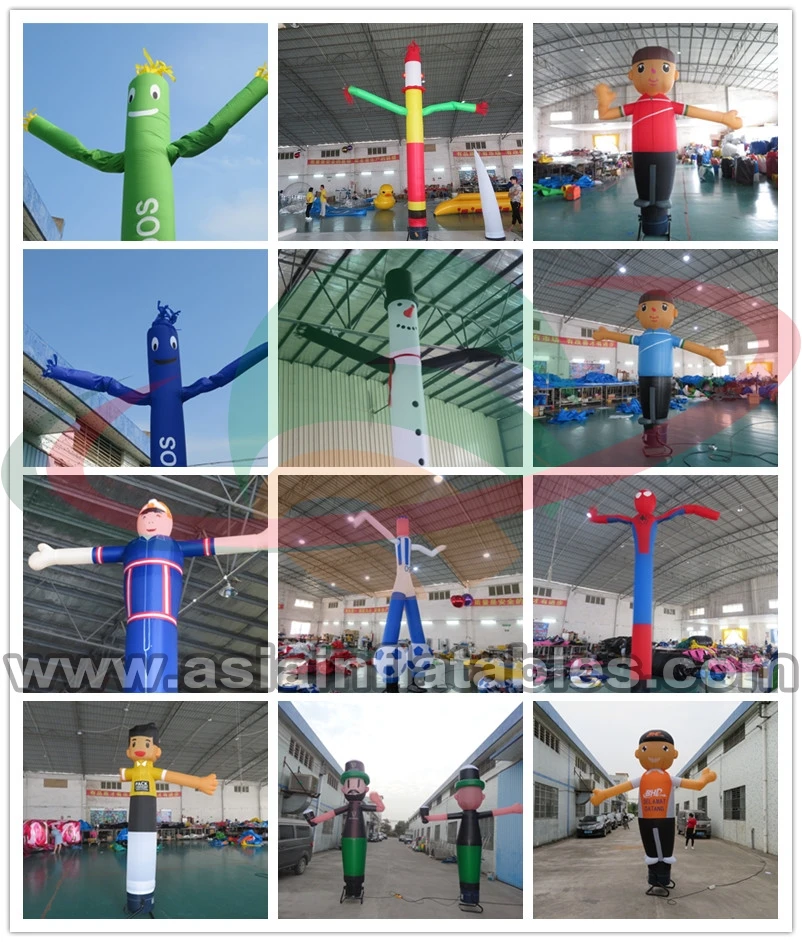 Mini Wacky Inflatable One Leg Sky Dancer Wind Tube Man