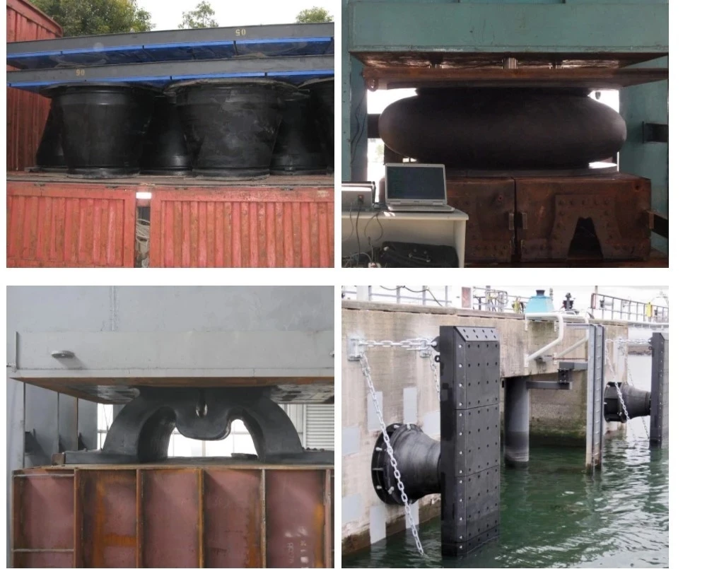 Custom Dock Boat Jetty Cone Type Marine Ship Rubber Fender Pad