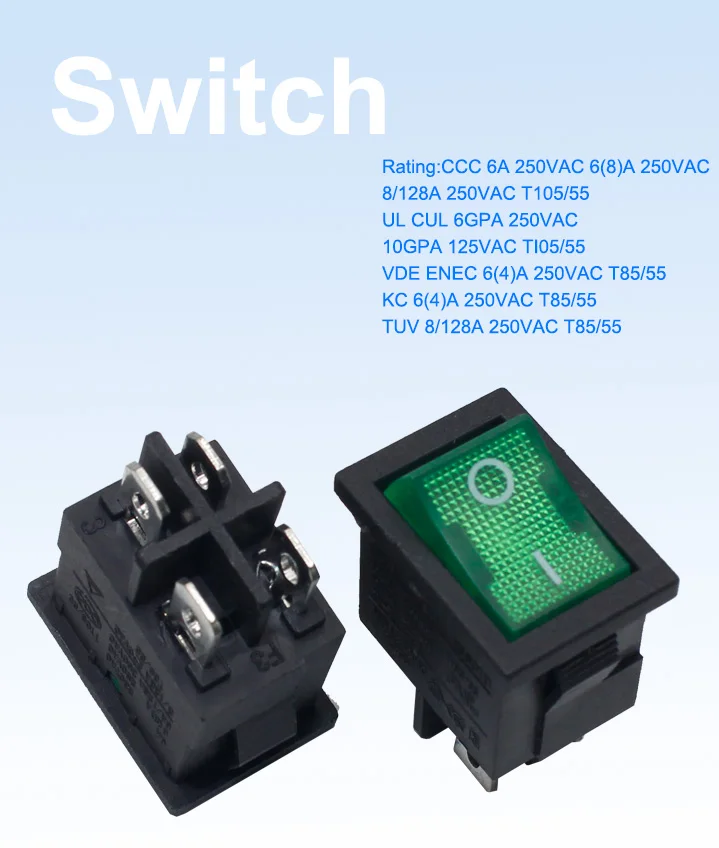 High Quality Leci Rs601 T105 Electric Rocker Switch - Buy Leci Rs606 ...