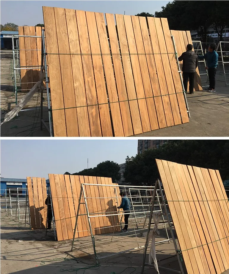 Wall Panel Exterior Teak Wood Siding - Durable & Stylish