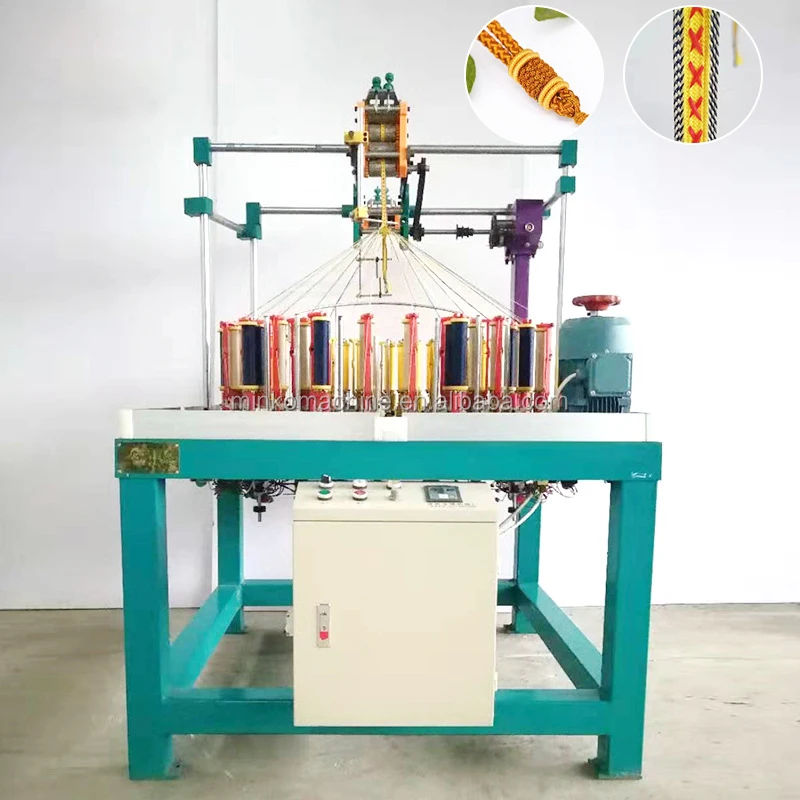 Elastic Cord Braiding Machine - High Speed Rope Maker
