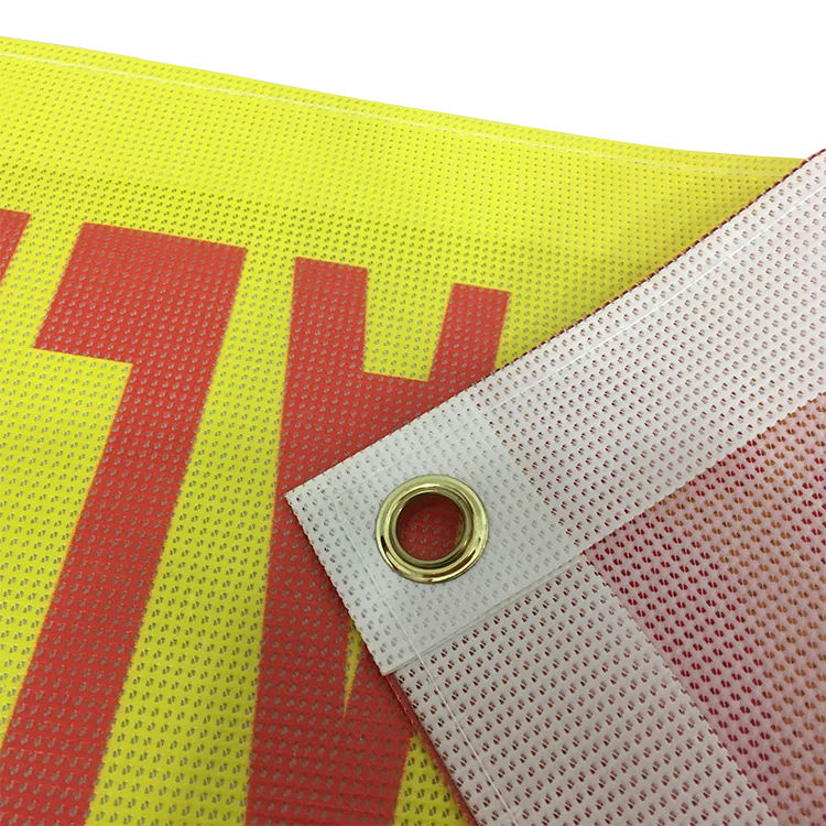 Airflow Mesh Banner Hanging Fence Scrim Cloth Banner for Promotional ...