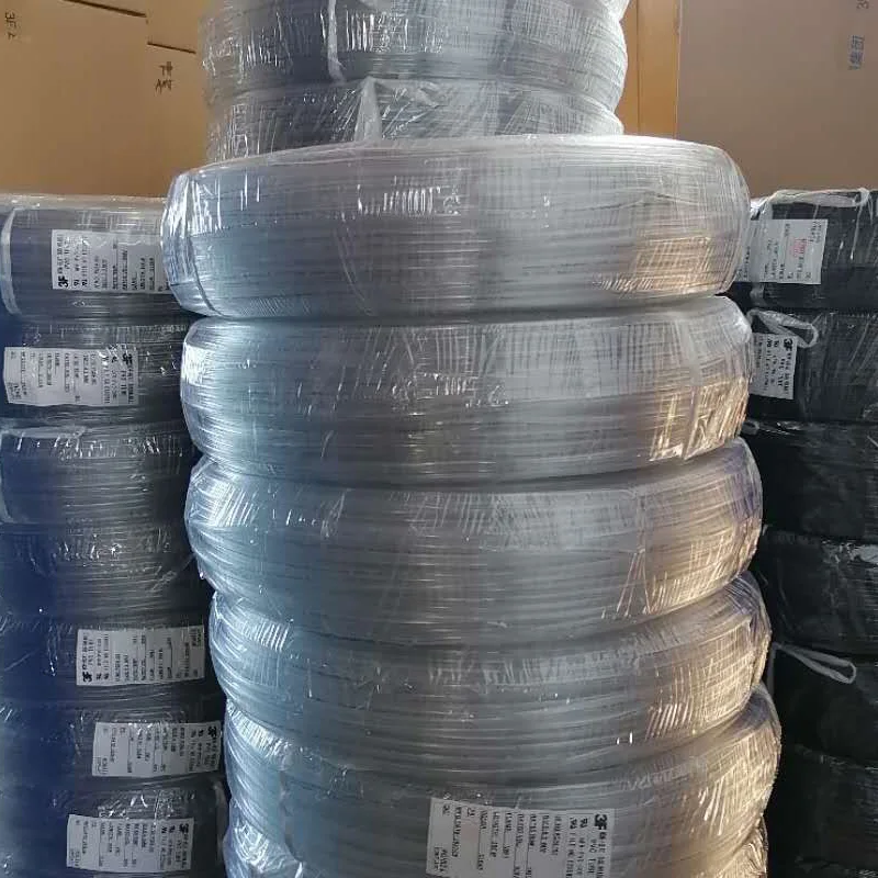 Poly Vinyl Chloride Tubing Plastics Flexible Without Scrap Coated ...